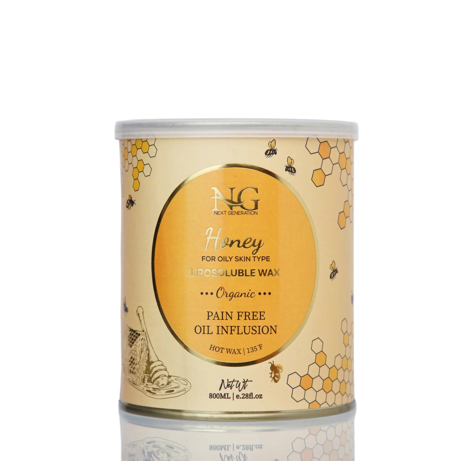Next Generation Liposoluble Pain Free Wax Honey 800ml