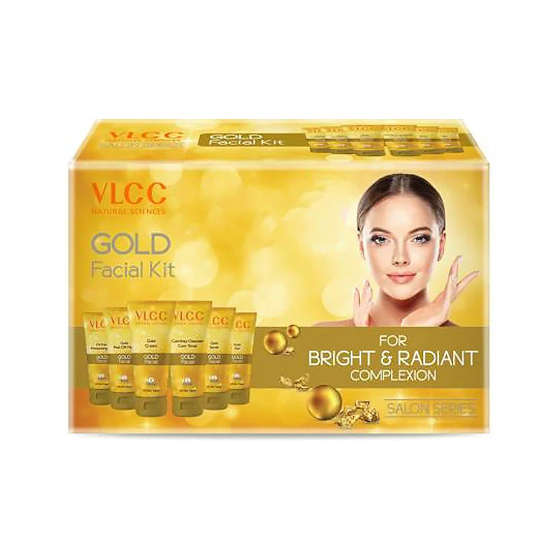 Vlcc Gold Facial Kit Salon Series