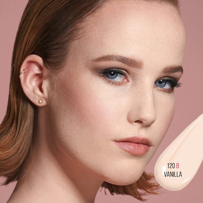 Huda Beauty FauxFilter Full Coverage Foundation 120B Vanilla – Beauty Pouch