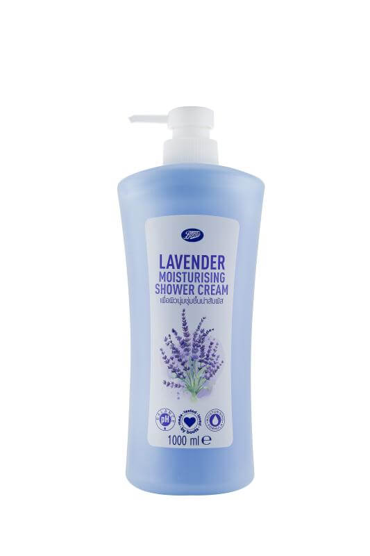 Boots Lavender Moisturising Shower Cream 1000ml – Beauty Pouch