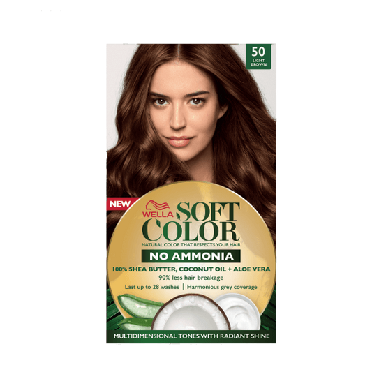 Wella Soft Color No Ammonia Hair Color 50 Light Brown